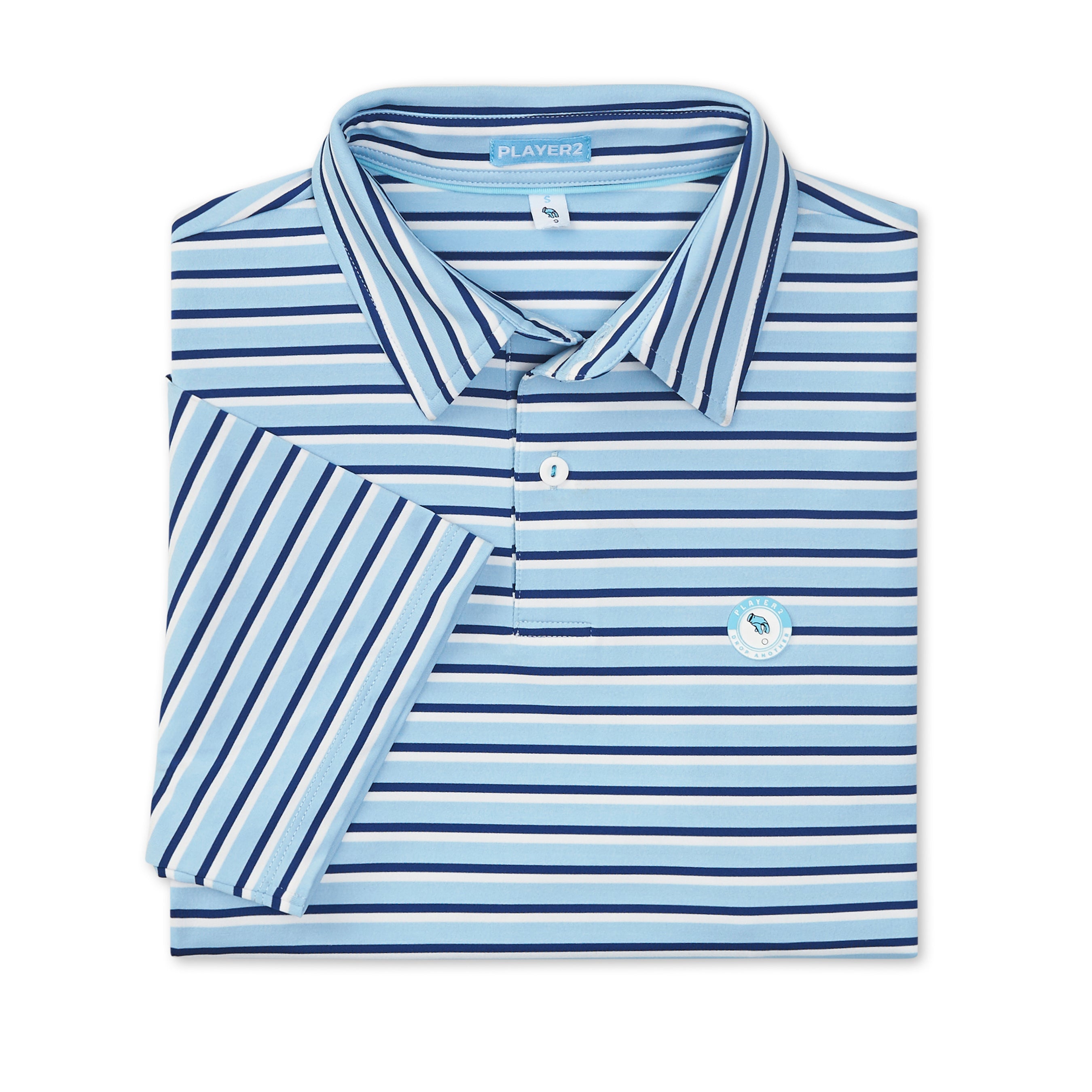 "Striped It" Polo – Player2